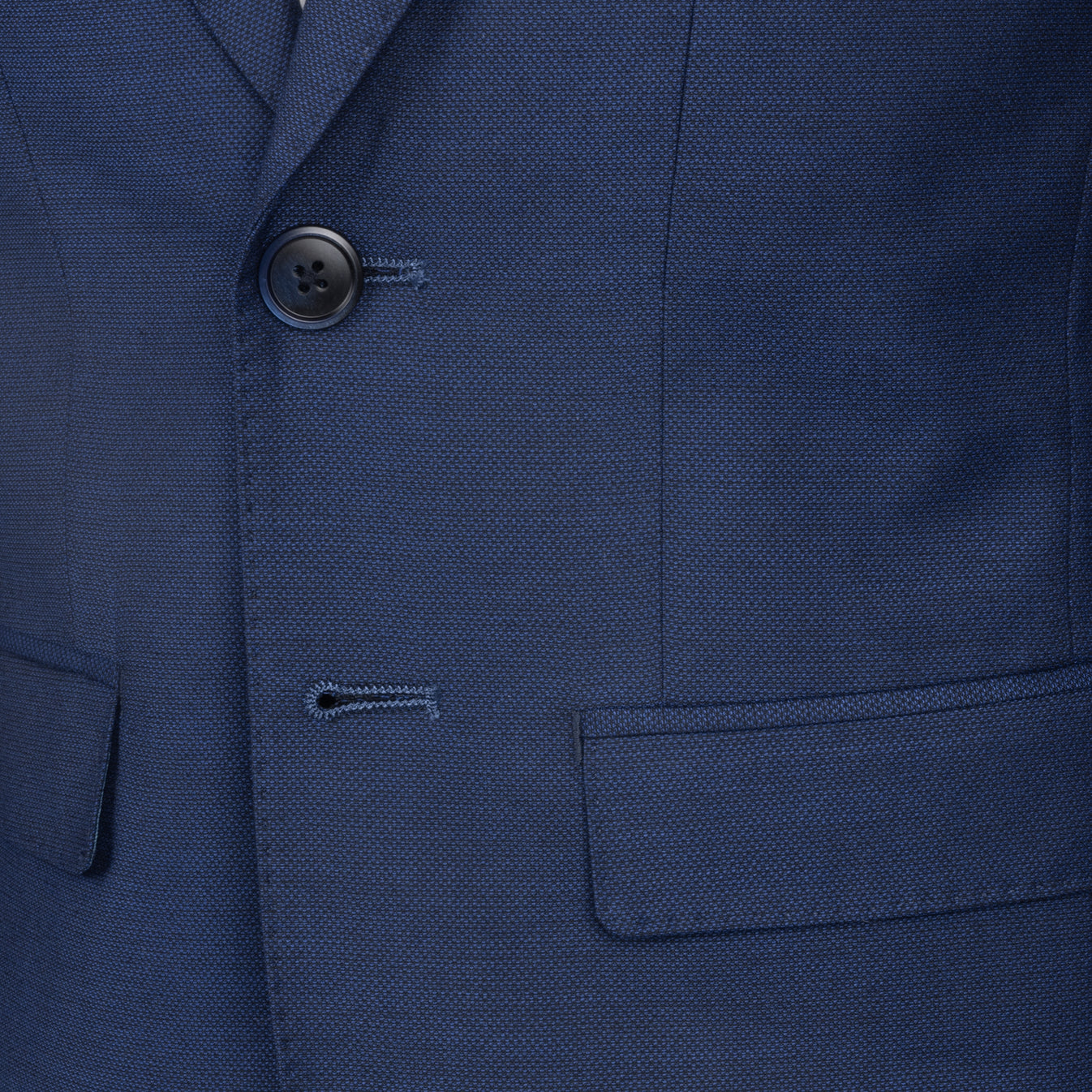 Boys Zilli Suit Classic Blue Textured – A . I . S T O N E