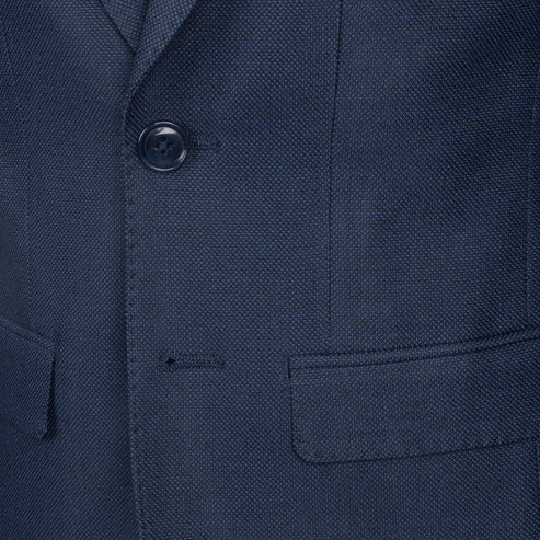 Boys Zilli Suit Navy Birdseye – A . I . S T O N E