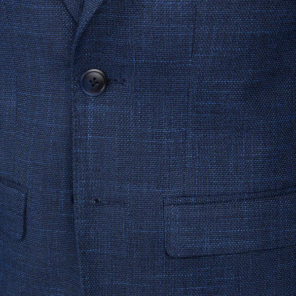 Boys Zilli Suit Indigo Basket Weave – A . I . S T O N E
